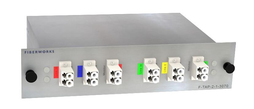 Fiberworks Network Tap, 30% mon., 2 taps MM 50/125, IL 2.0dB, LC/PC ...