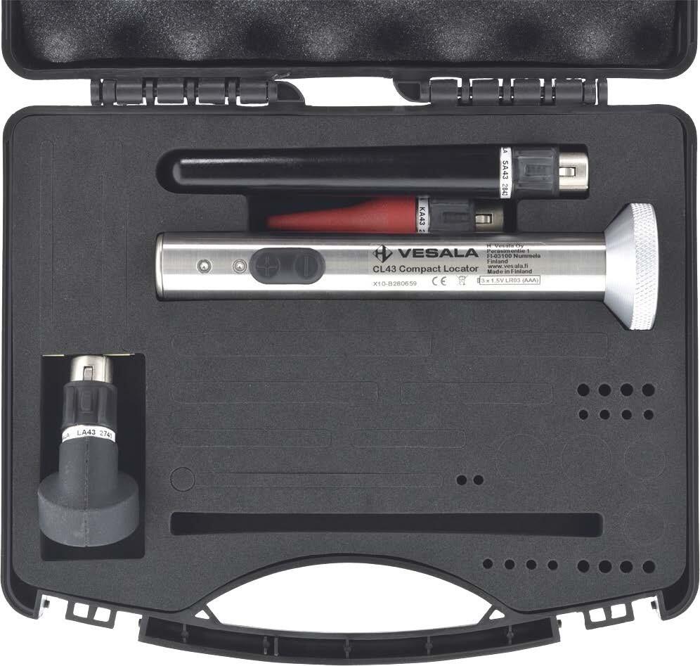 CL43 Compact Locator For søk av 10/33kHz sonde - Fiberworks