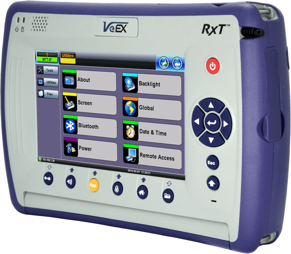 VeEX RXT-4113+ CWDM + DWDM OTDR RXT-1200+ Platform, Wifi+Bluetooth, LS ...