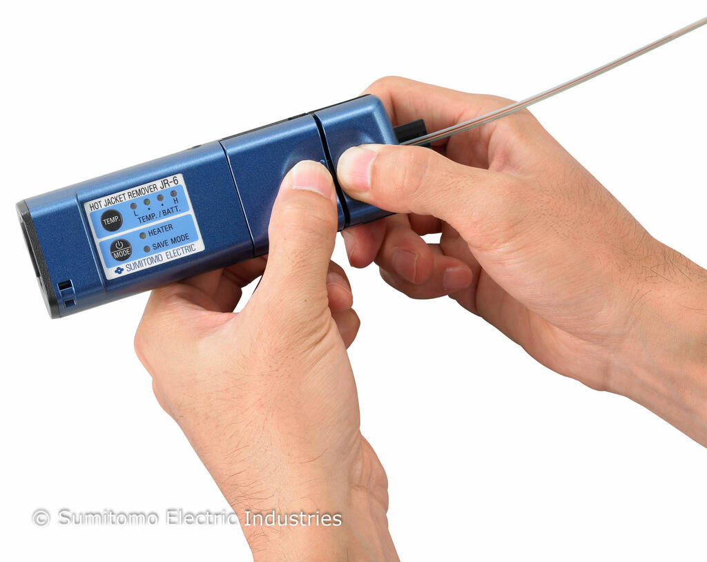 Sumitomo JR-6+ Jacket Remover, Heated for Single Fiber og ribbon fiber ...
