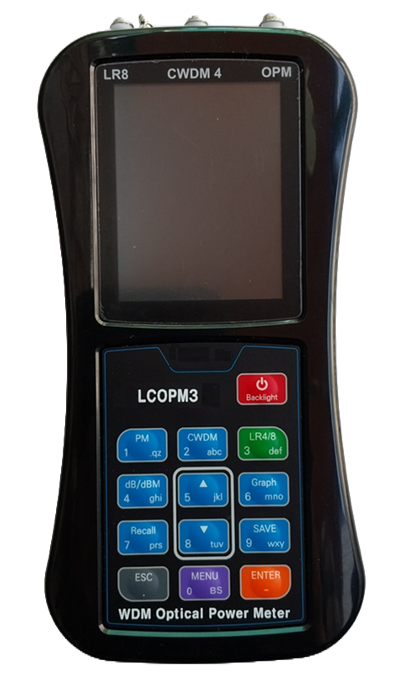 Optical LAN-WDM + CWDM4 Power Meter for 400G/100G interfaces, w ...