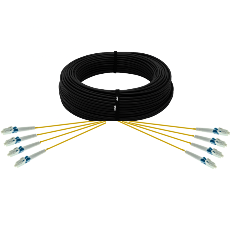 Preterm SM G4 SUPRA LC/UPC-LC/UPC xx m 9/OS2 G.657.A2 Dca, ø2,0mm haler ...